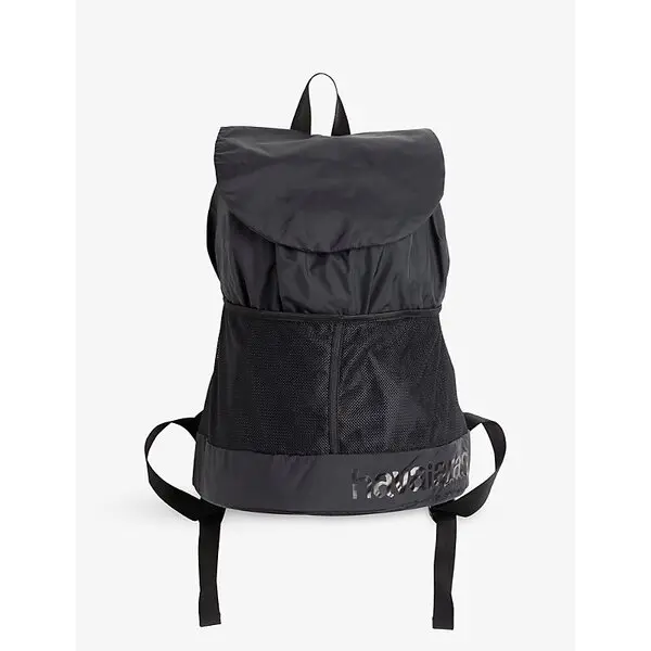 Havaianas Logo Packable Woven Backpack - Black