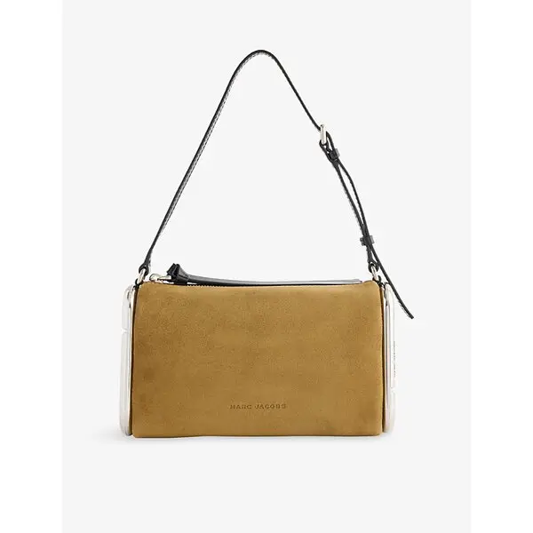 Marc Jacobs Scene Small Suede Shoulder Bag - Hazlenut