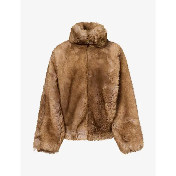 DARKPARK Celine Aviator Faux-fur Bomber Jacket