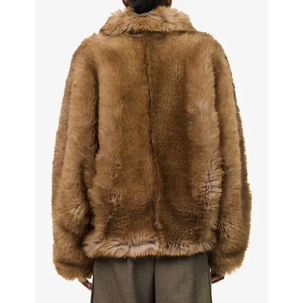 DARKPARK Celine Aviator Faux-fur Bomber Jacket