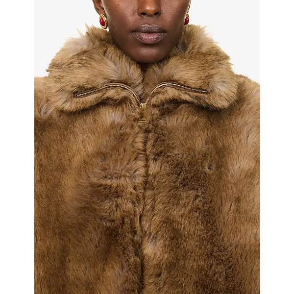 DARKPARK Celine Aviator Faux-fur Bomber Jacket