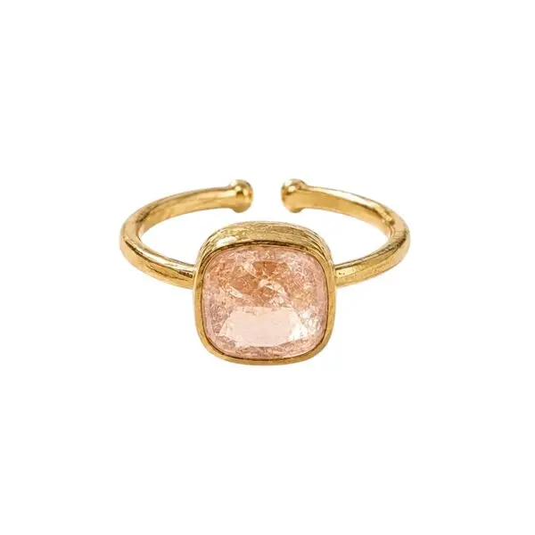 LA PLUIE JEWELLERY Nyx Ring Peach