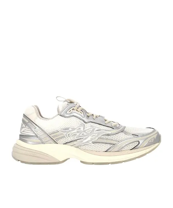 Amiri M Tech Metallic Low-top Sneakers