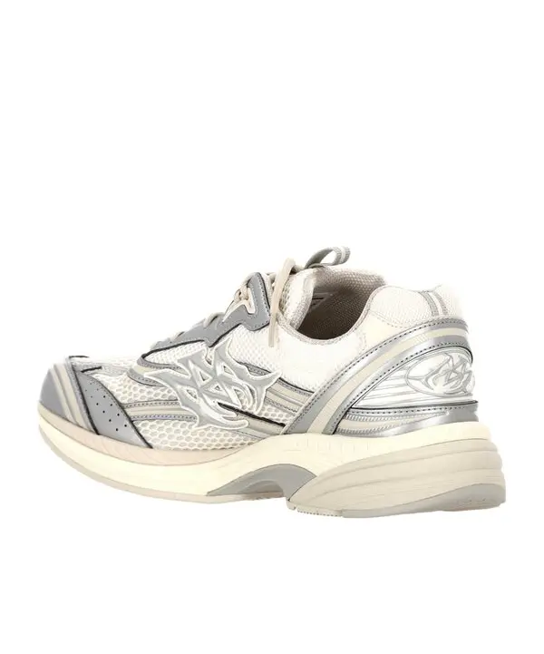 Amiri M Tech Metallic Low-top Sneakers