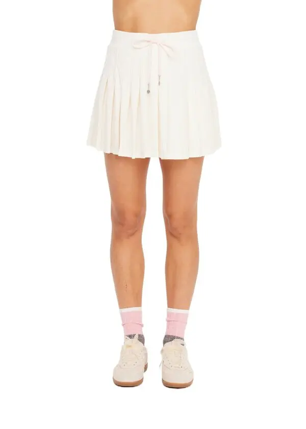 The Upside Cadiz Pleated Mini Skirt