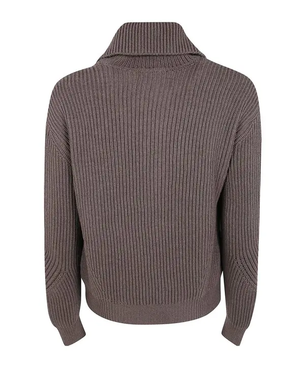 Dries Van Noten Mallawi' Long-sleeved Knit Sweater
