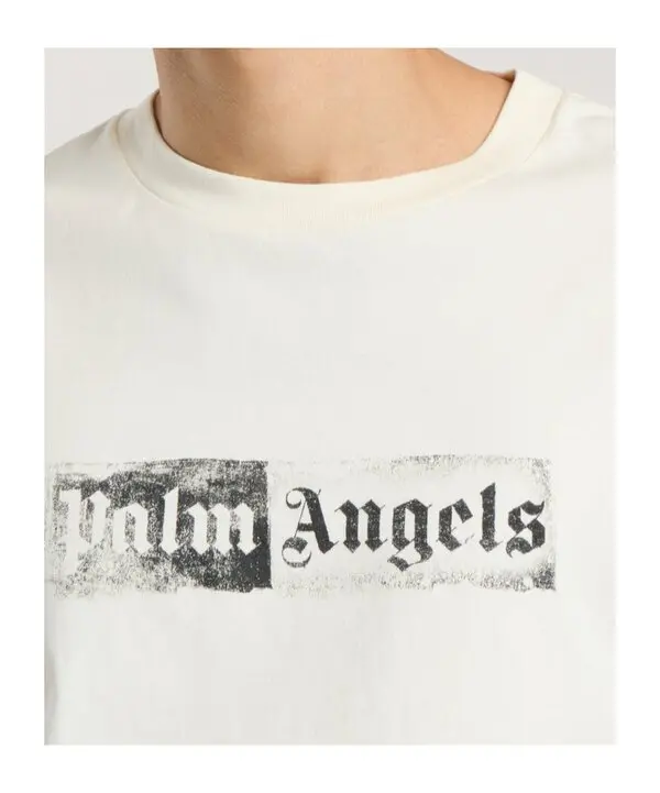 Palm Angels Logo Printed Crewneck T-shirt