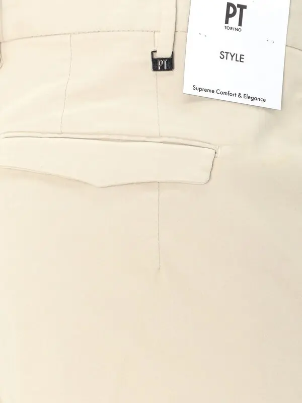PT TORINO Logo-plaque Tailored Trousers