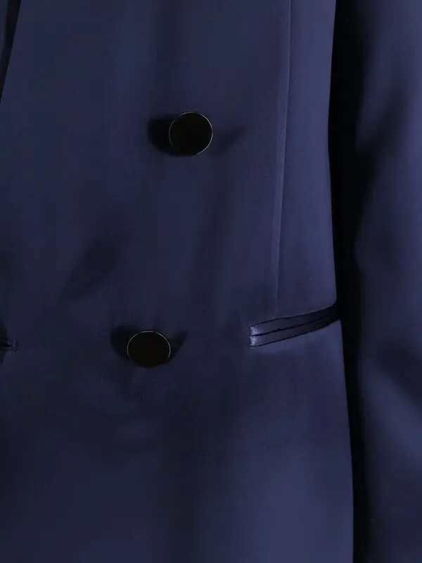 Alberta Ferretti Double-breasted V-neck Blazer