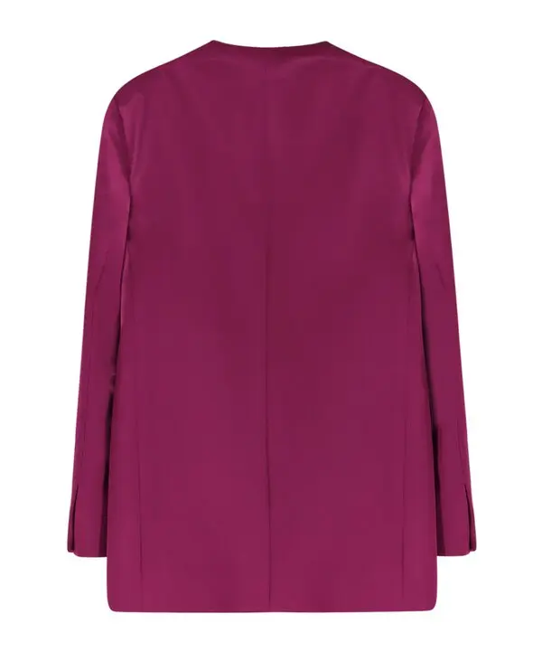 Alberta Ferretti Double-breasted V-neck Blazer