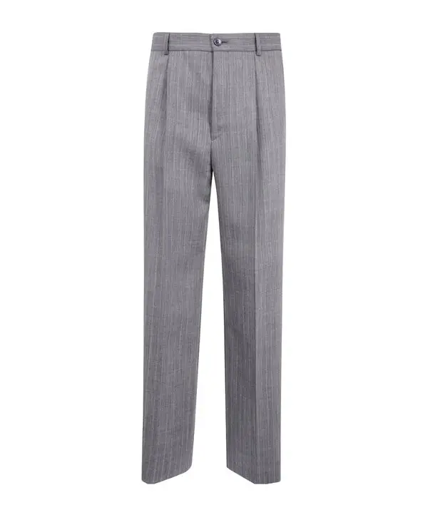 Dries Van Noten Penrud' Tailored Pants - Cement