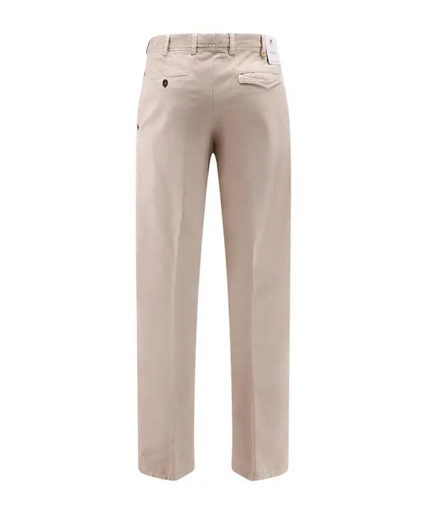 PT TORINO Belt-loops Double-pocket Trousers