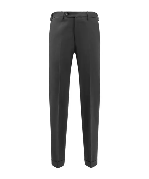 PT TORINO Pleated Casual Pants - Black