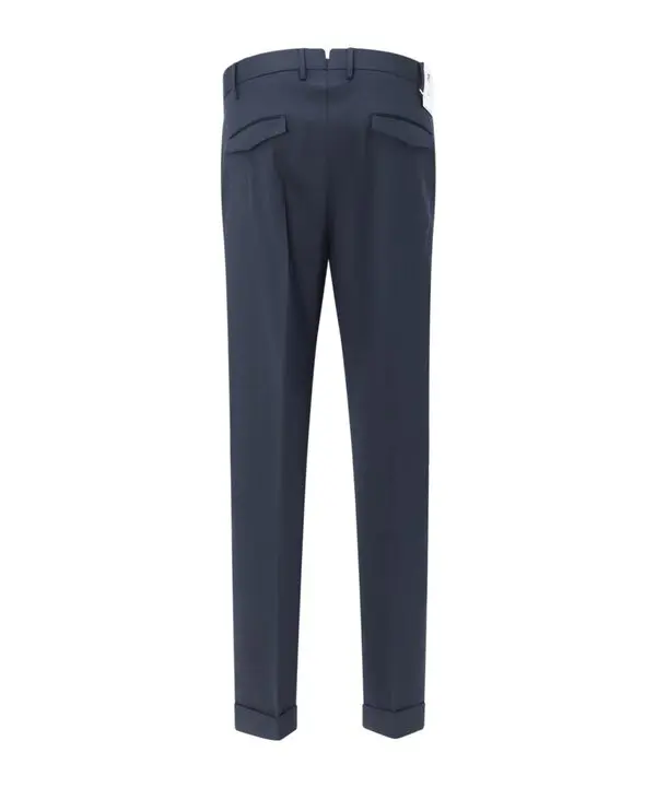 PT TORINO Pressed-crease Turned-up Trousers