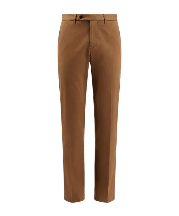 PT TORINO Master Belt Loops Charm Trousers - Brown