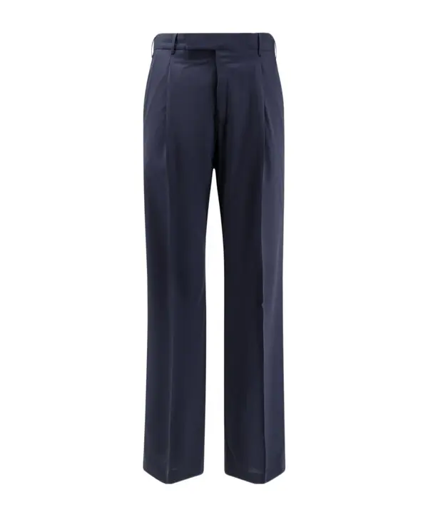 PT TORINO Quindici Straight Leg Tailored Trousers - Dark Blue