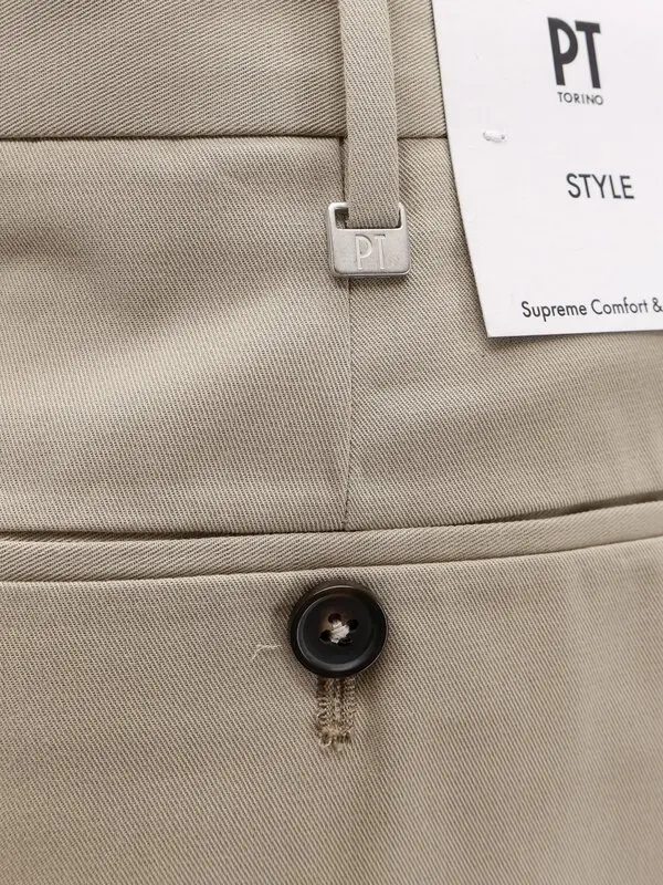 PT TORINO Button Trousers