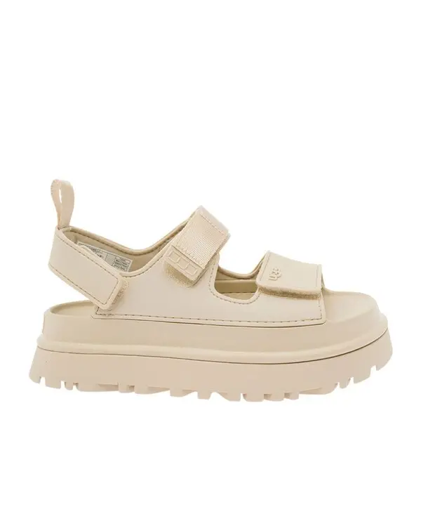UGG Thick Flat-soled Sandals - Nude