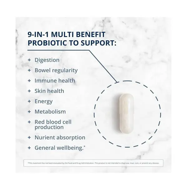 METAGENICS Ultraflora Complete Multi Strain Probiotic For Digestive Balance And Immune Support