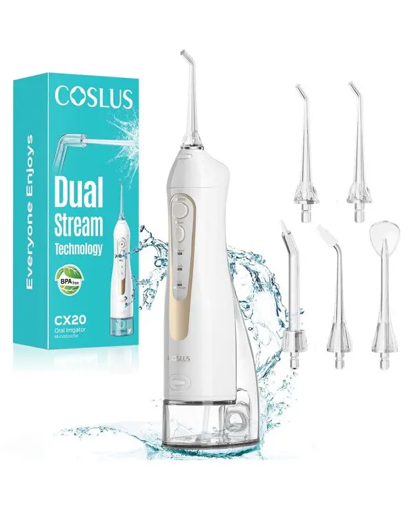 COSLUS Cx20 Water Flosser - White