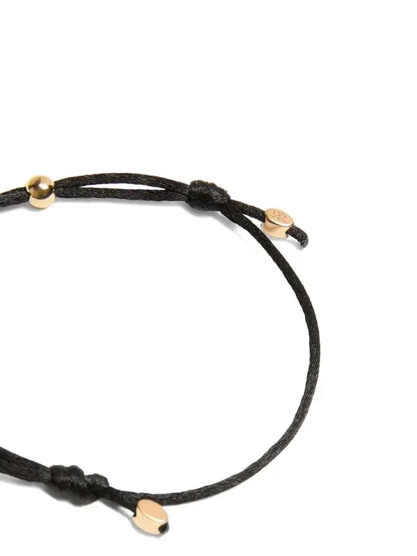 Valentino Garavani Vlogo Signature Bracelet With Swarovski Crystals - Black