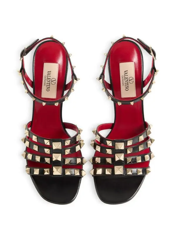 Valentino Garavani Rockstud Sandal - Black