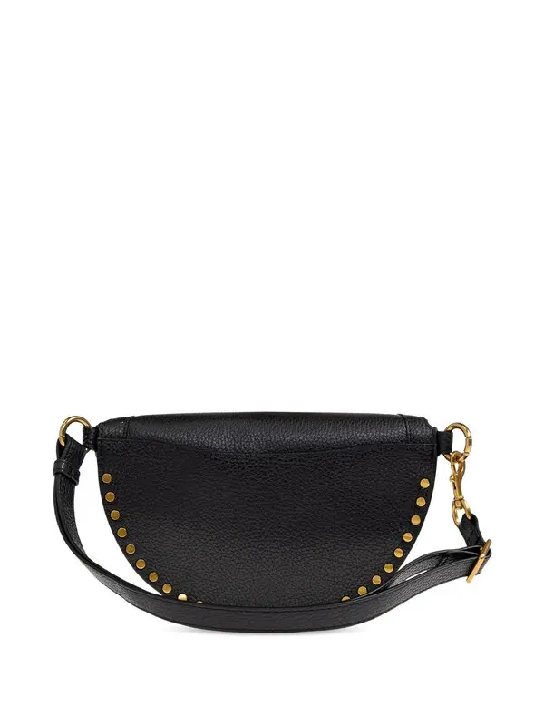 Isabel Marant Étoile Skano Hammered Leather Belt Bag With Studs