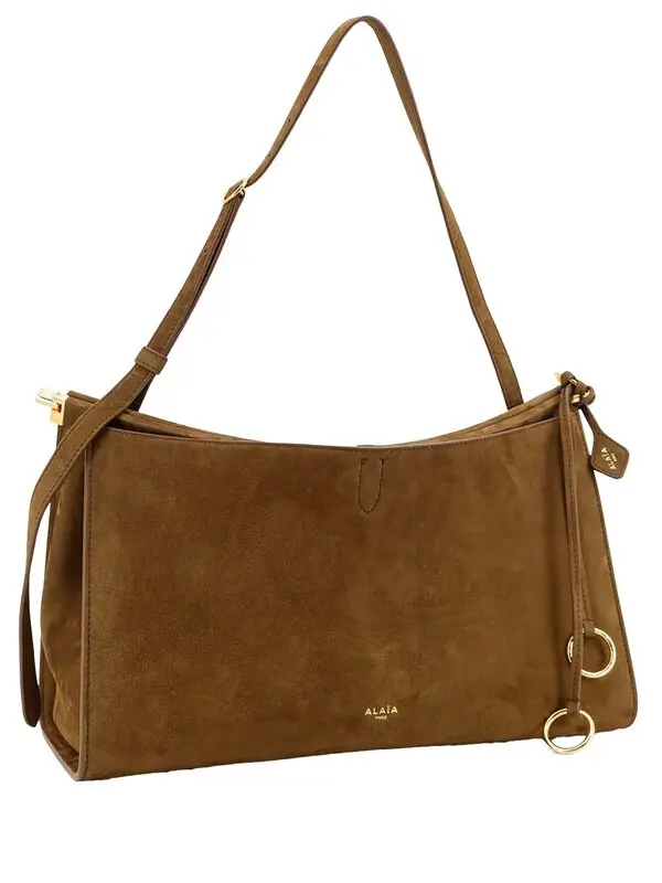 Alaïa Le Click Pocket 35 Bag In Nubuck