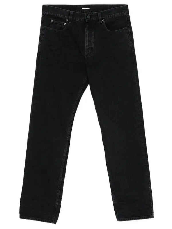 Saint Laurent Jeans Relaxed Fit Con Gamba Affusolata