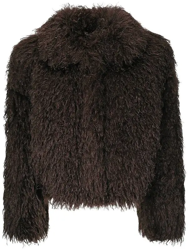 Tagliatore Giacca Corta In Ecopelliccia - Brown