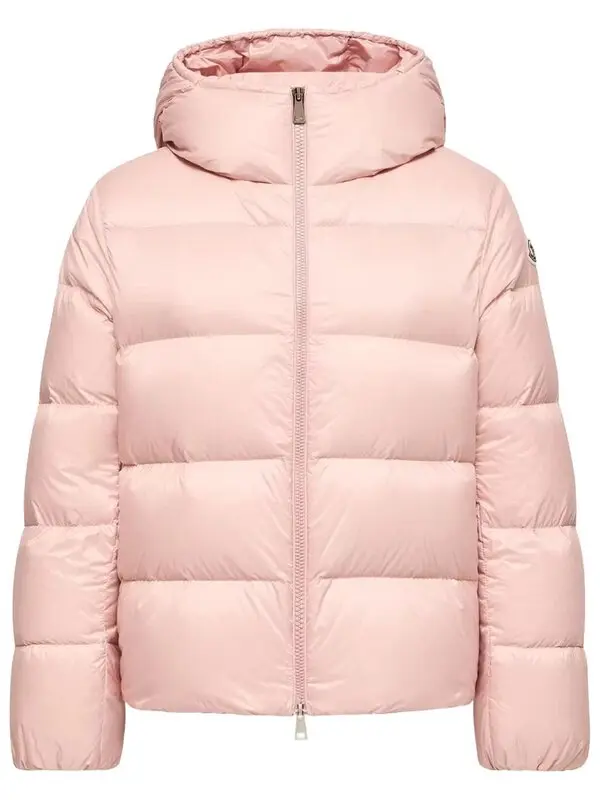 Moncler Feligule Cropped Hooded Down Jacket - Multicolor