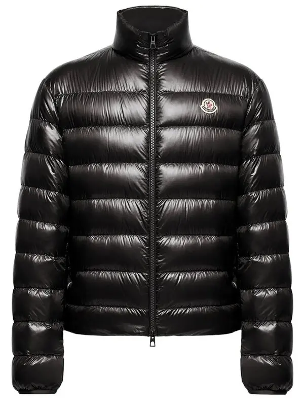 Moncler Piumino Corto Sergesta Ripiegabile - Black