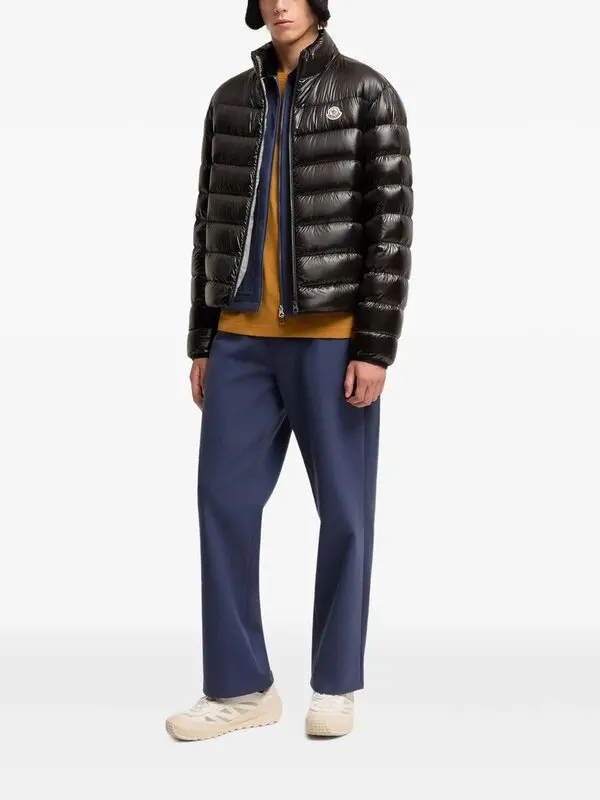 Moncler Piumino Corto Sergesta Ripiegabile - Black
