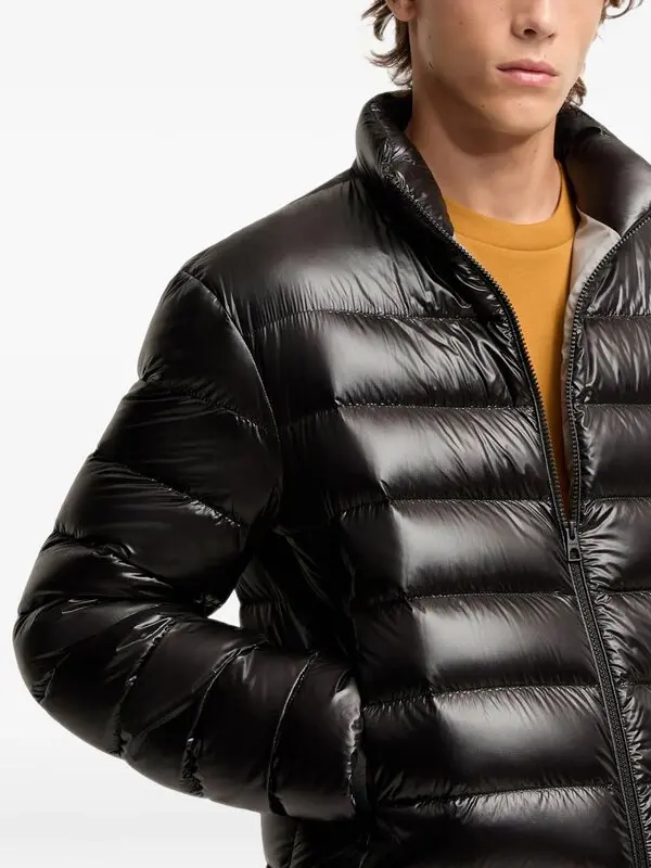 Moncler Piumino Corto Sergesta Ripiegabile - Black