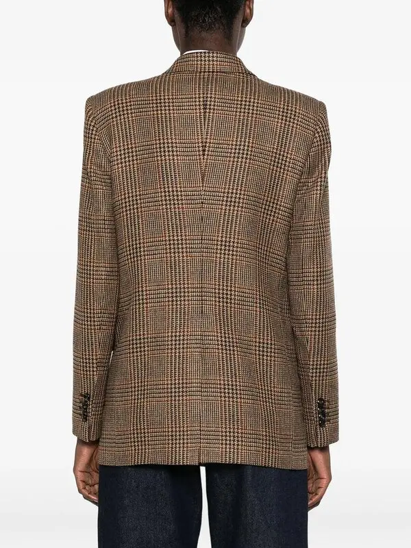 Tagliatore Double-breasted Checked Blazer