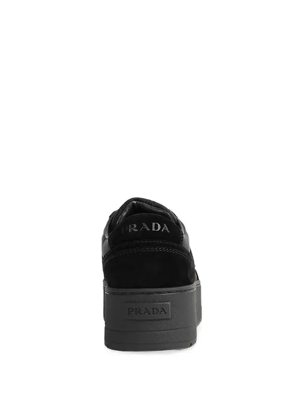 Prada Sneakers Downtown Bold In Re-nylon E Pelle Scamosciata