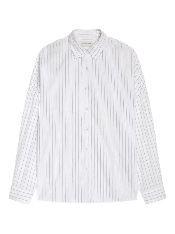 Dries Van Noten Casia Striped Shirt - White