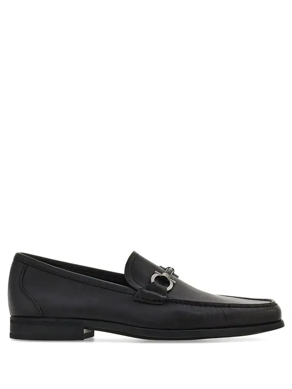 FERRAGAMO Supreme Gancini Ornament Loafers