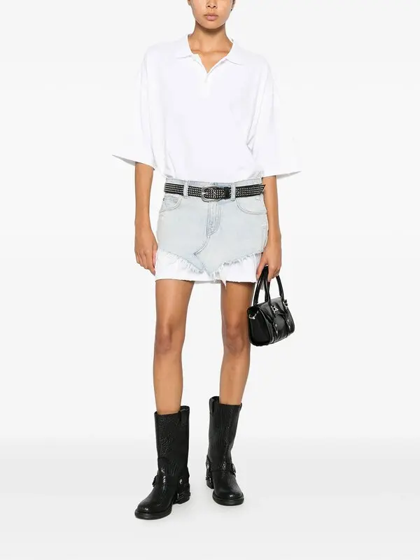Alexander Wang Pre-styled Denim Polo Dress