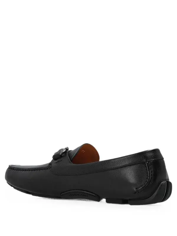 FERRAGAMO Parigi New Driver Loafers - Black
