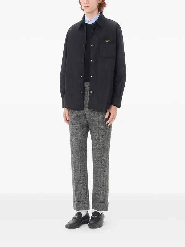 Valentino Garavani Wool Jumper With Vlogo Embroidery