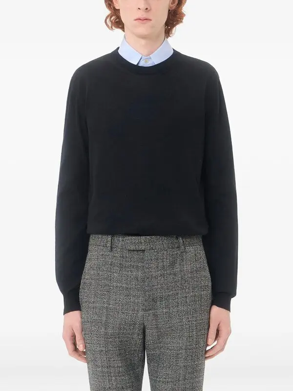 Valentino Garavani Wool Jumper With Vlogo Embroidery