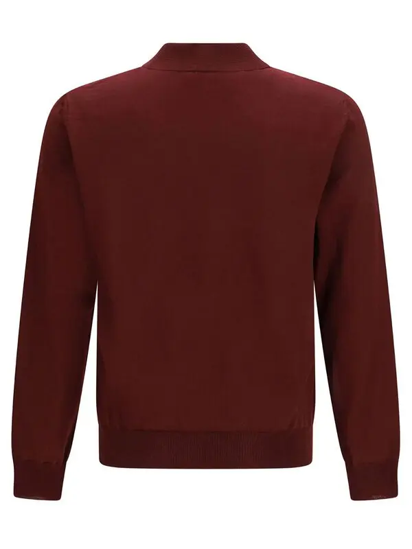 Valentino Garavani Wool Polo With Vlogo Embroidery