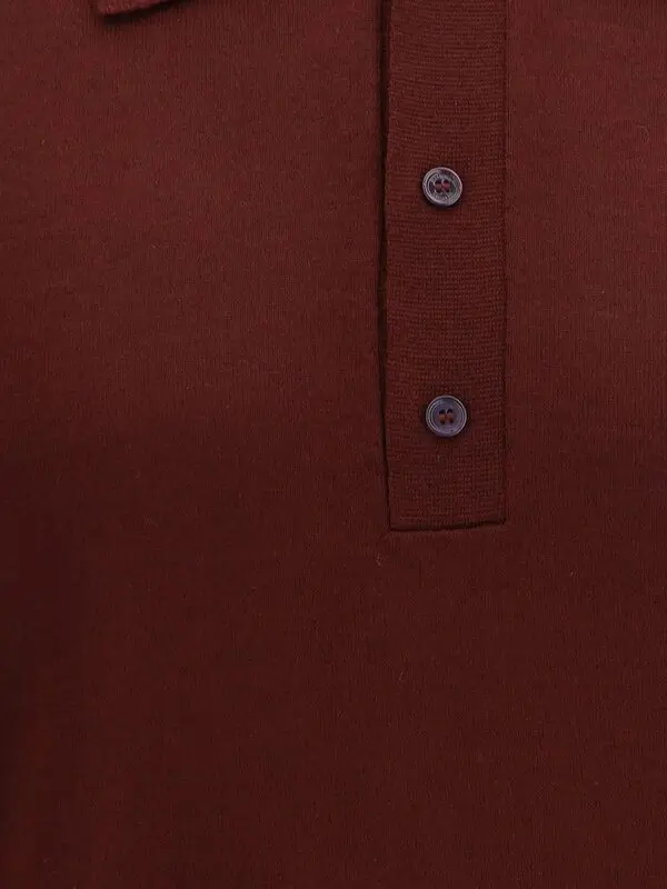 Valentino Garavani Wool Polo With Vlogo Embroidery