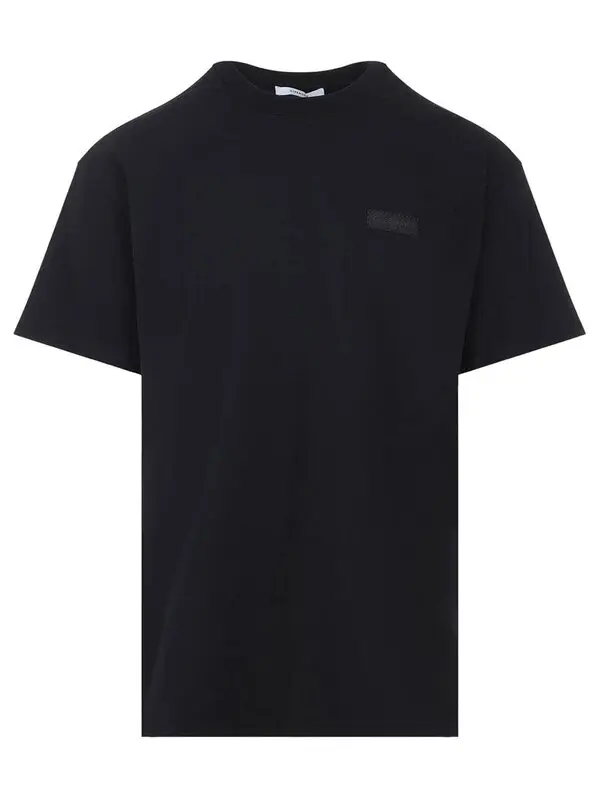 Givenchy Paris Gros Grain Cotton T-shirt - Black