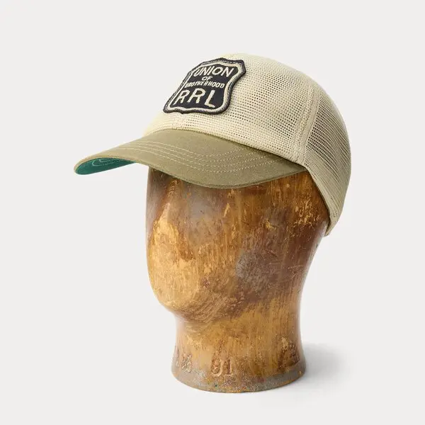 Ralph Lauren Logo-patch Mesh Trucker Cap