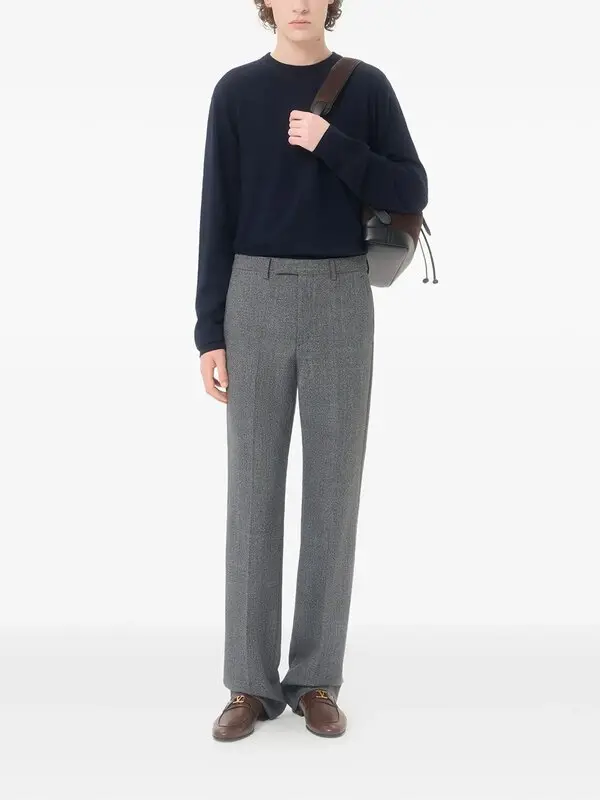 Valentino Garavani Wool Jumper With Vlogo Embroidery