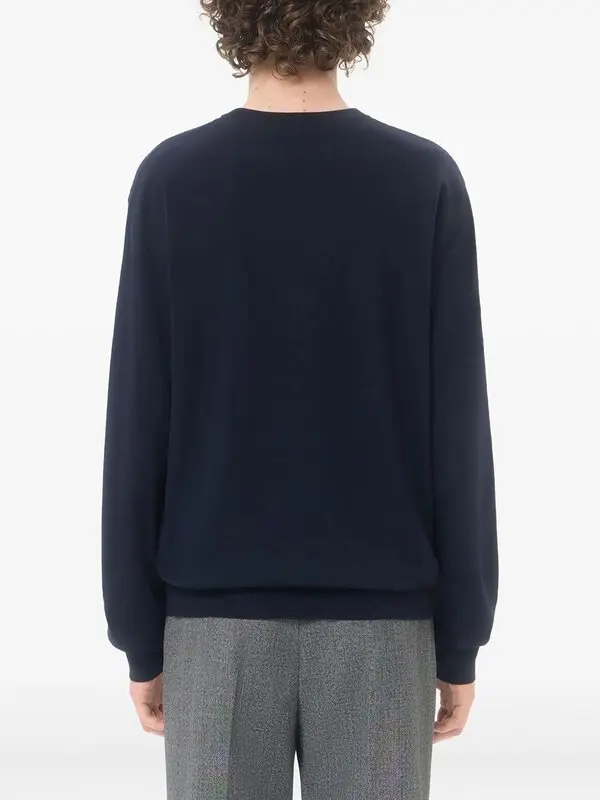 Valentino Garavani Wool Jumper With Vlogo Embroidery