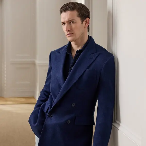 Ralph Lauren Kent Hand-tailored Linen-blend Jacket