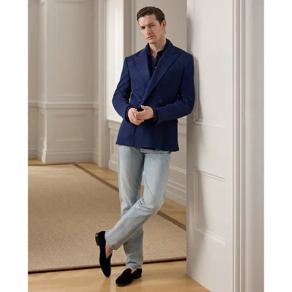 Ralph Lauren Kent Hand-tailored Linen-blend Jacket